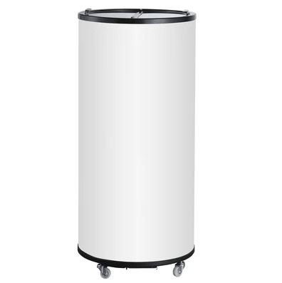 Unity U-BR2 White Cold Drink Barrel Merchandiser Refrigerator - 2 Cu.ft ...