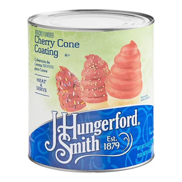 J. Hungerford Smith Cherry Cone Shell Coating #10 Can - FOOD DEALS SUPPLY